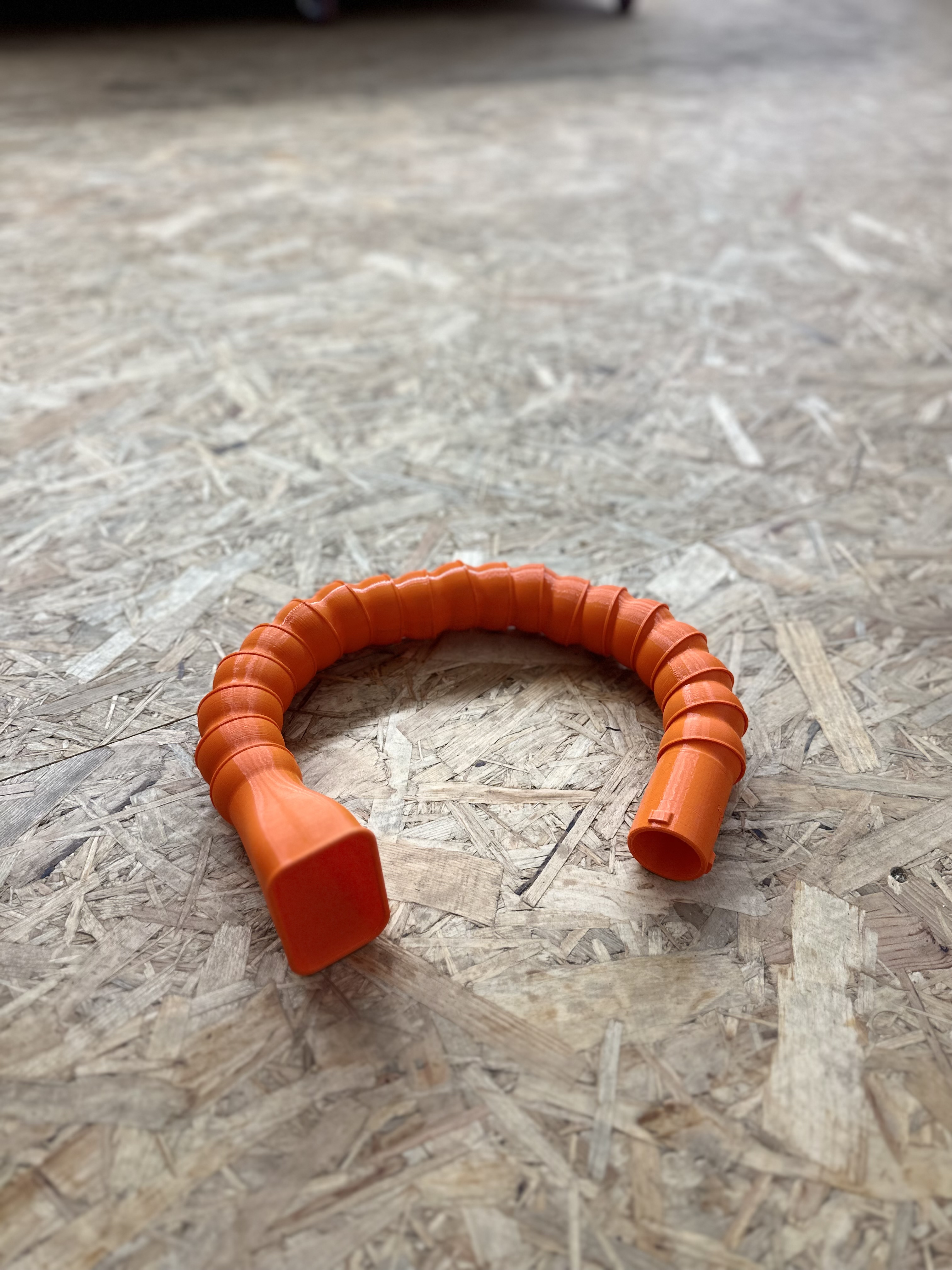 Parametric Flexible Segmented Hose osVac-Adapter by Bastelsaal ...