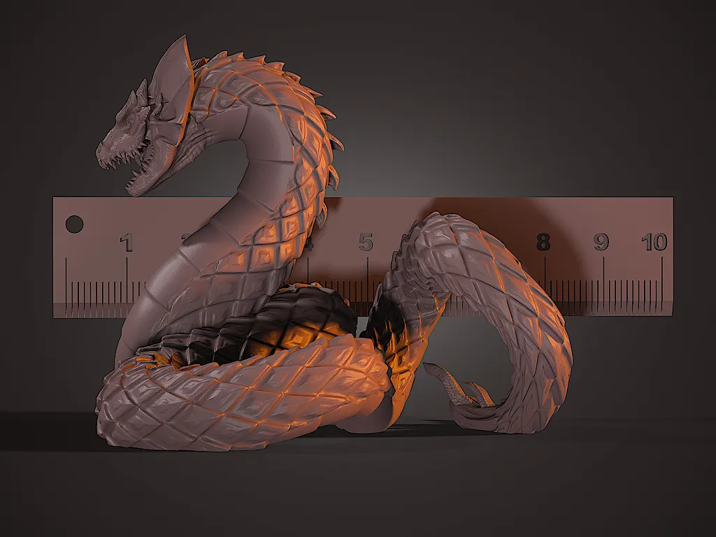 Basilisk by miniShev | Download free STL model | Printables.com