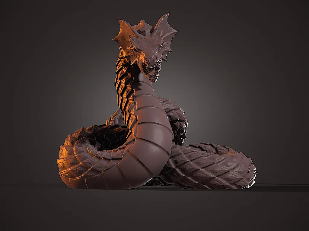 Basilisk by miniShev | Download free STL model | Printables.com