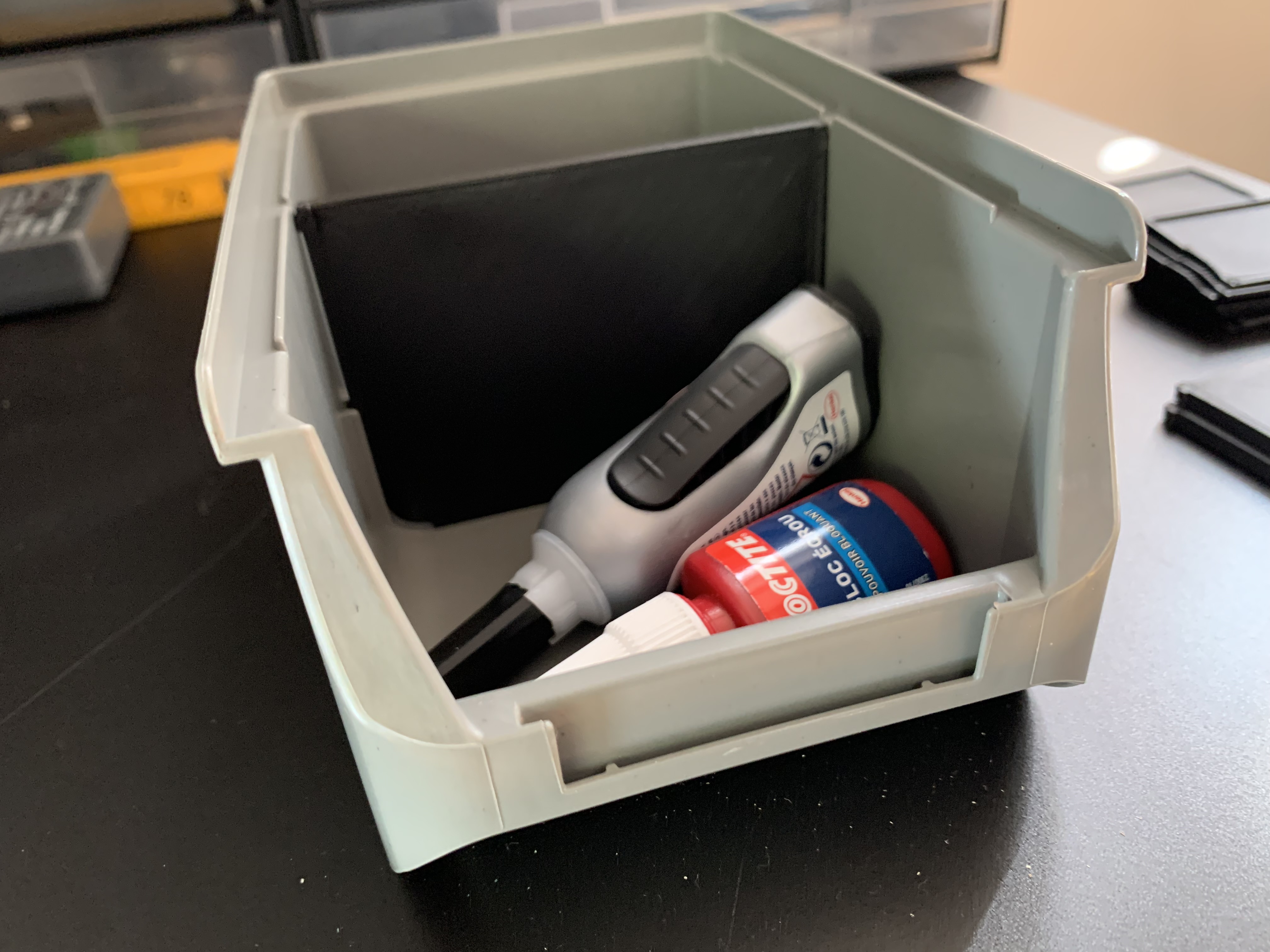 Separator and label holder for Lidl drawer locker by methylene67 ...