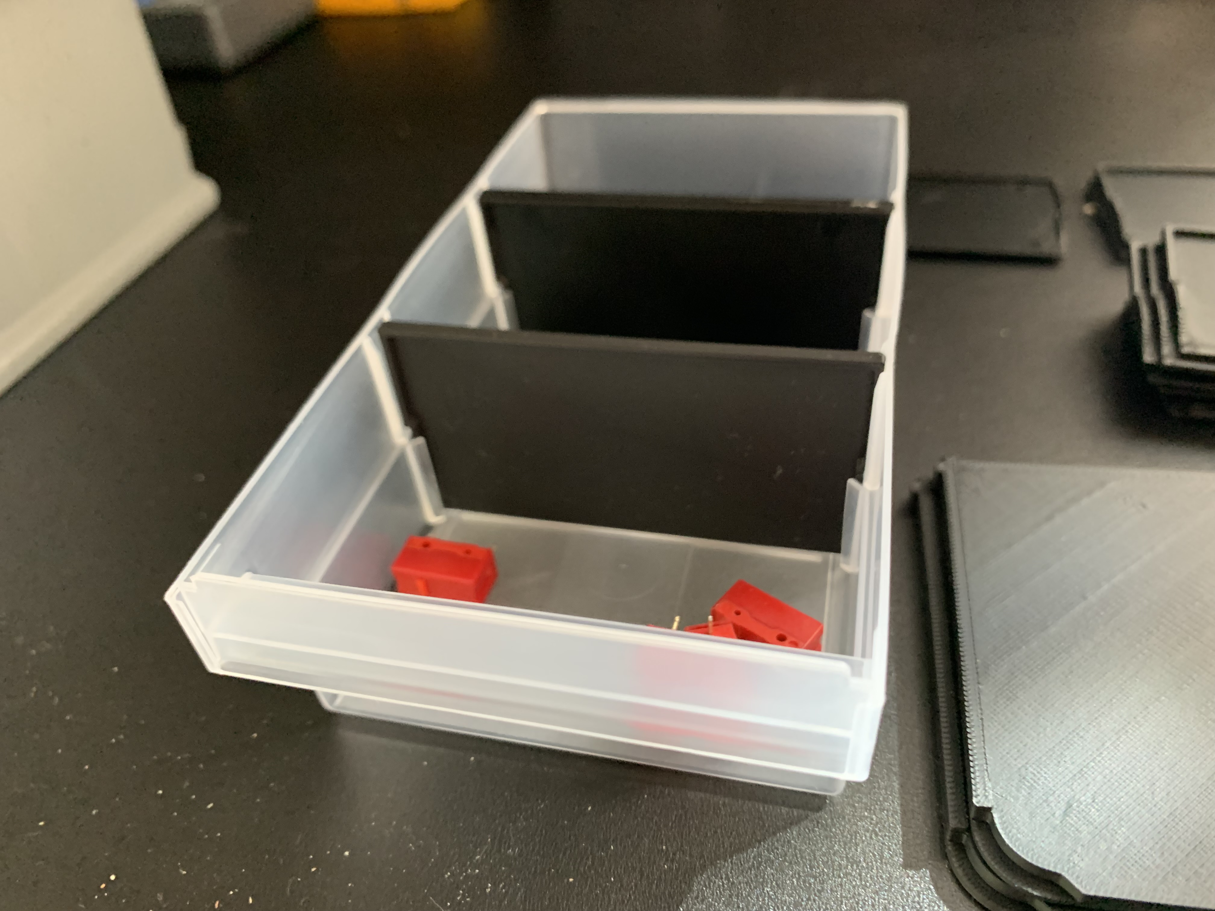 Separator and label holder for Lidl drawer locker by methylene67 ...