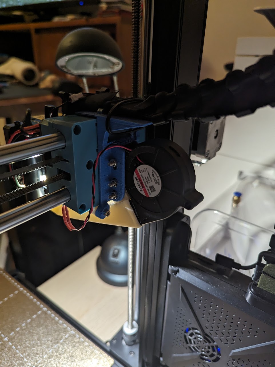 SV06 Plus Part Cooling Fan Mount by Michi Selos | Download free STL ...