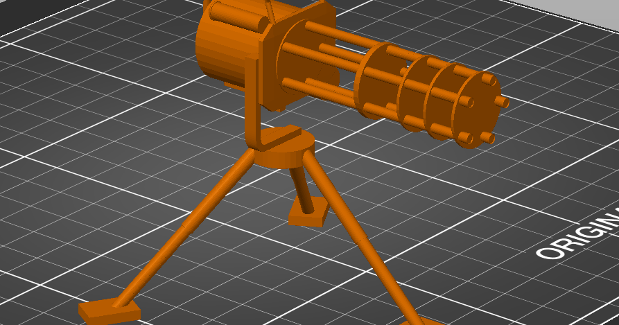 Minigun by Frederik | Download free STL model | Printables.com