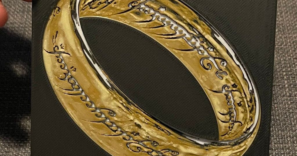 One Ring - Dual Print and Lithophane - Hueforge Print by cyanidesugar ...