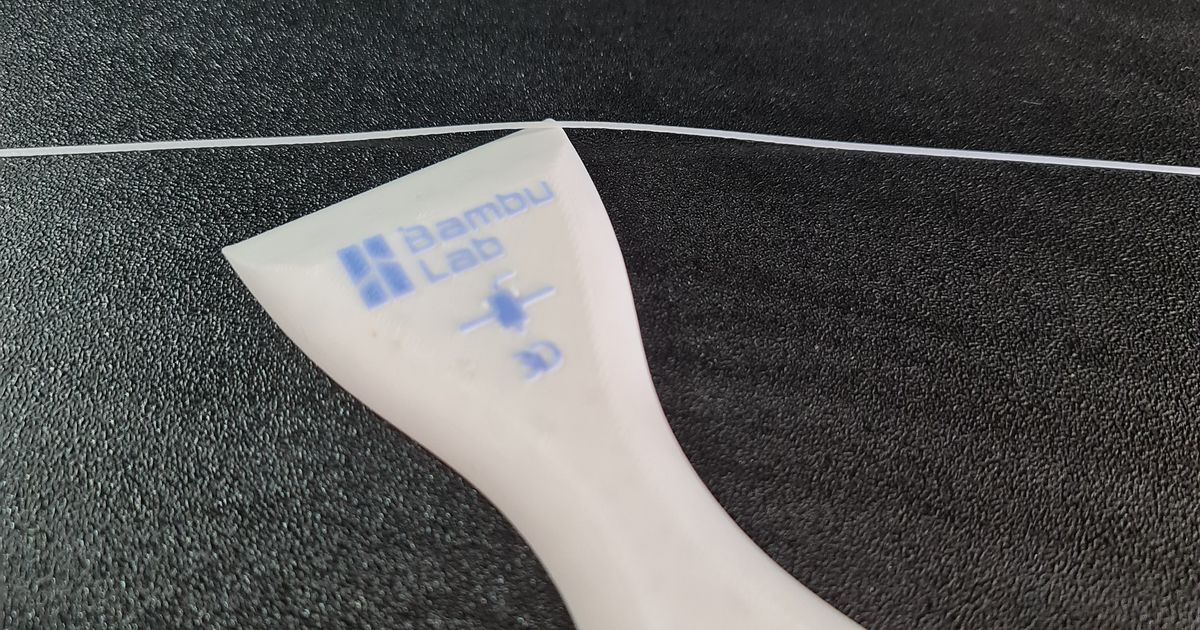 Bed Scraper Bambu Lab-Design by thispatrik3d | Download free STL model ...