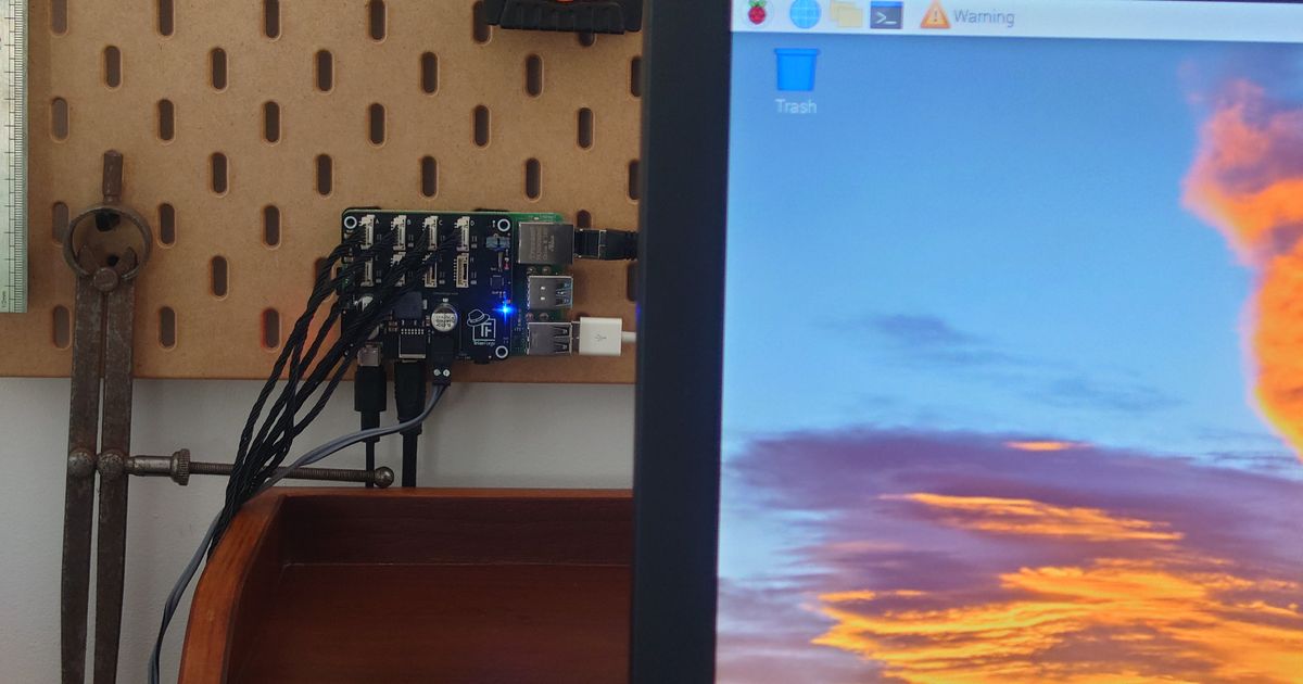 IKEA SKÅDIS / SKADIS Raspberry Pi Mount by Kilian | Download free STL ...