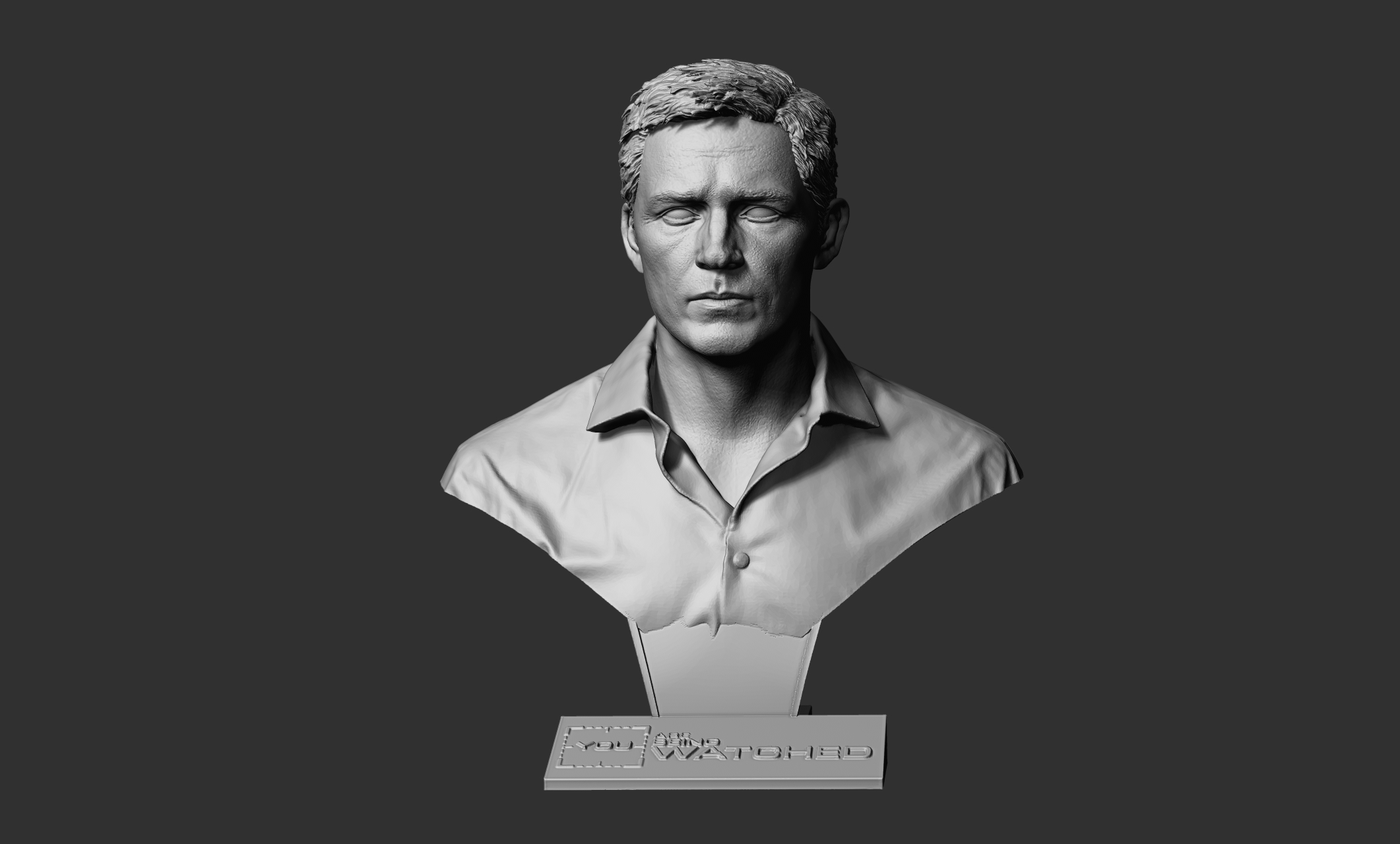 Mr. Reese Person of interest by ConcreteHead | Download free STL model ...
