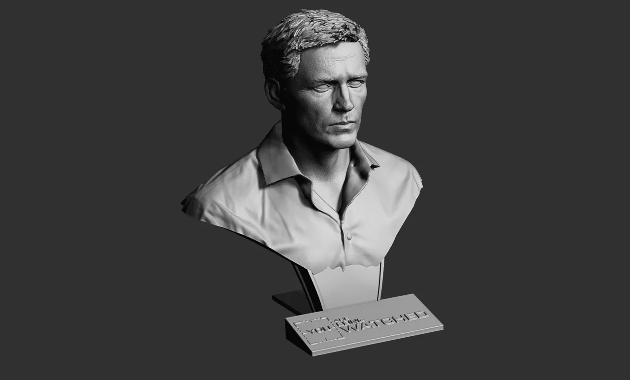 Mr. Reese Person of interest by ConcreteHead | Download free STL model ...