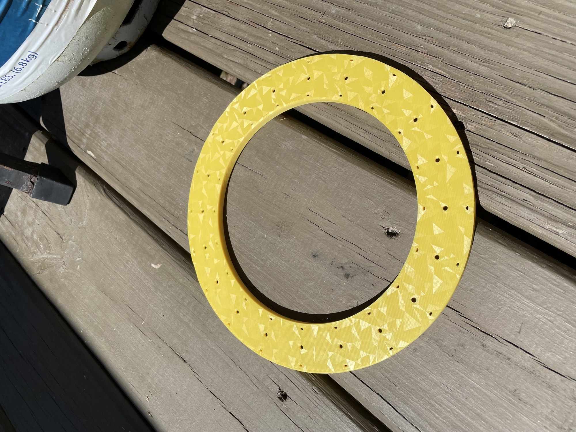 Propane Tank Ring Stand with Drainage by EpicMount | Download free STL ...