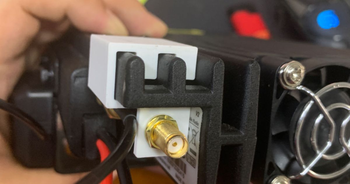 Anytone 578 BT ANT Bracket by Anson Yu | Download free STL model ...