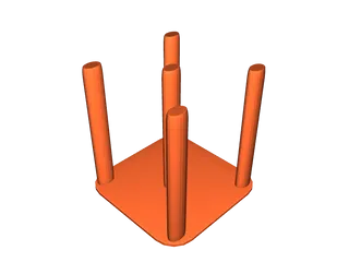 updated string test (retraction) by lerky12 | Download free STL model ...