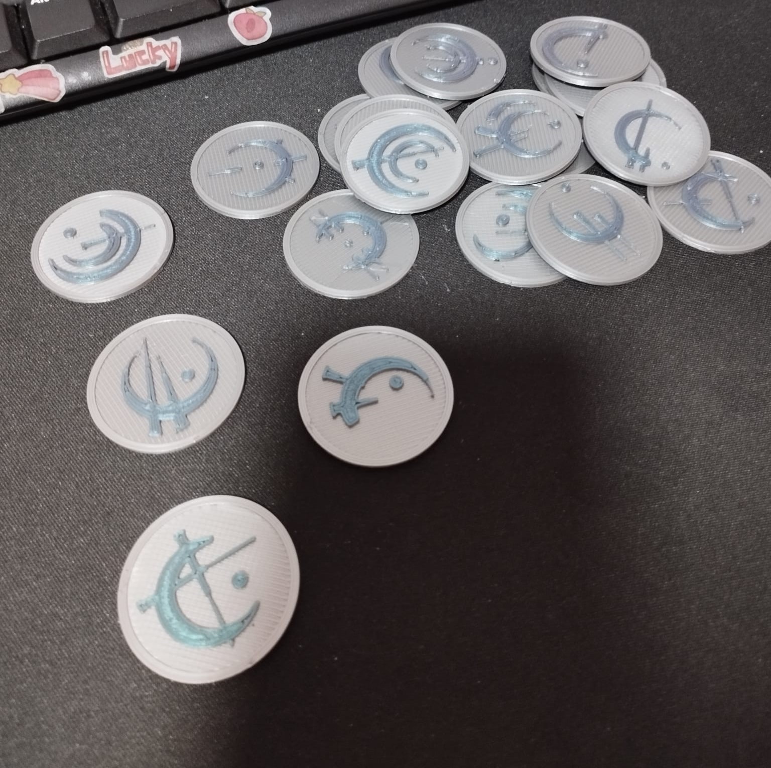 Mistborn Allomantic Metals as coins by Mirimeh | Download free STL ...