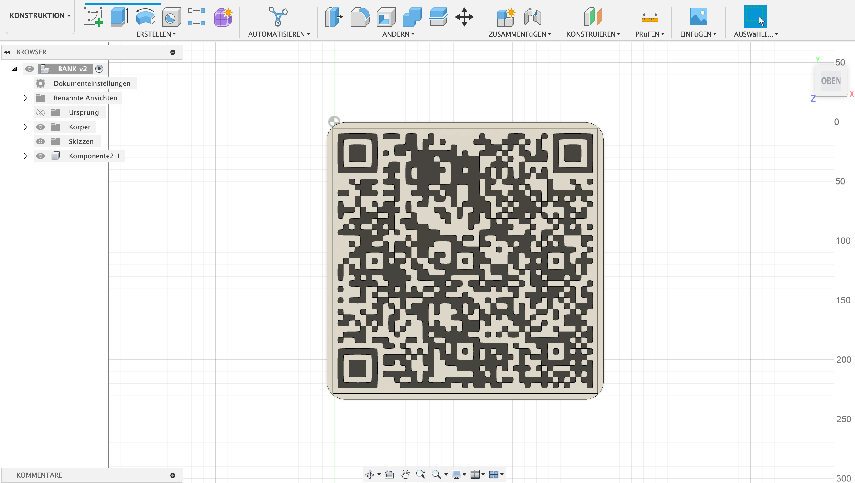 Mein Bank-QR-Code by DCDESIGN | Download free STL model | Printables.com