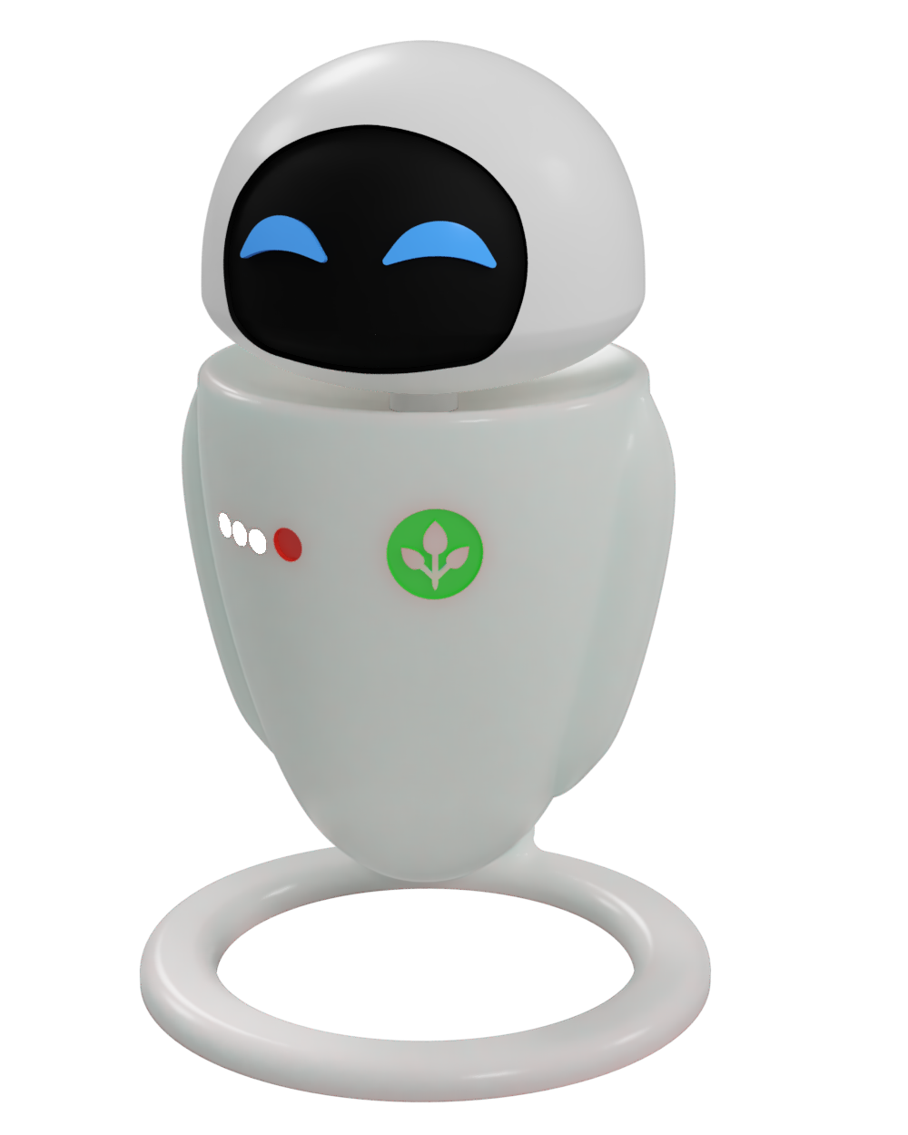 EVE from WALL-E Figure by Reggie3H | Download free STL model ...