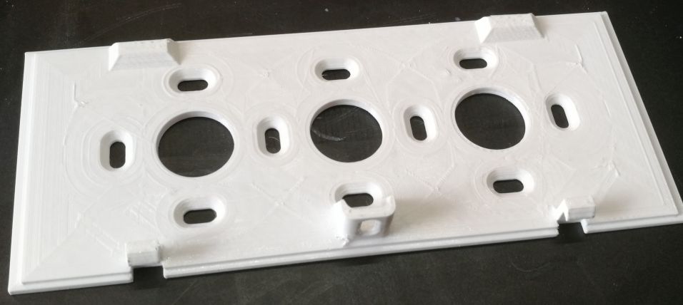 Sargent & Greenleaf IP Series Keypad bottom plate (mount plate) by ...