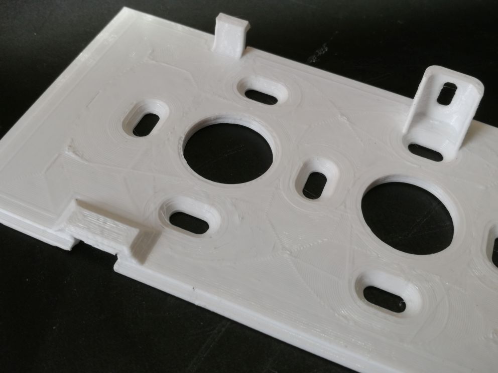 Sargent & Greenleaf IP Series Keypad bottom plate (mount plate) by ...