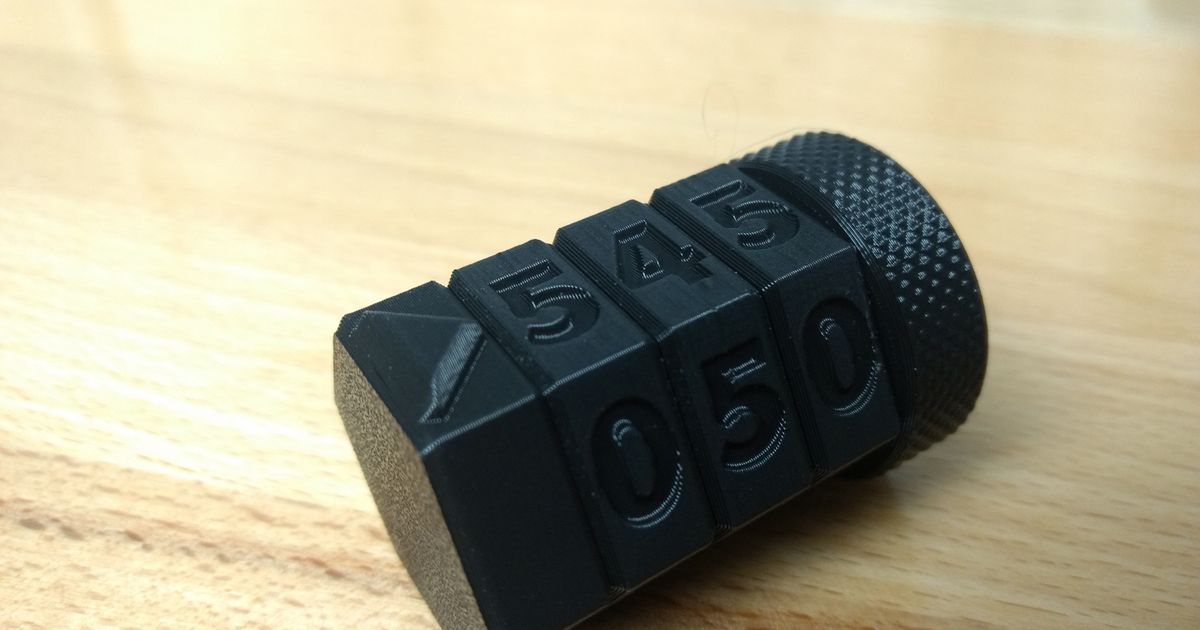 Locking Ironsworn status counter (0 – 5 x3) by Billiam | Download free ...