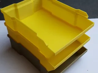 Stackable Sorting Tray, Parametric Sizing by brahoy | Download free STL ...