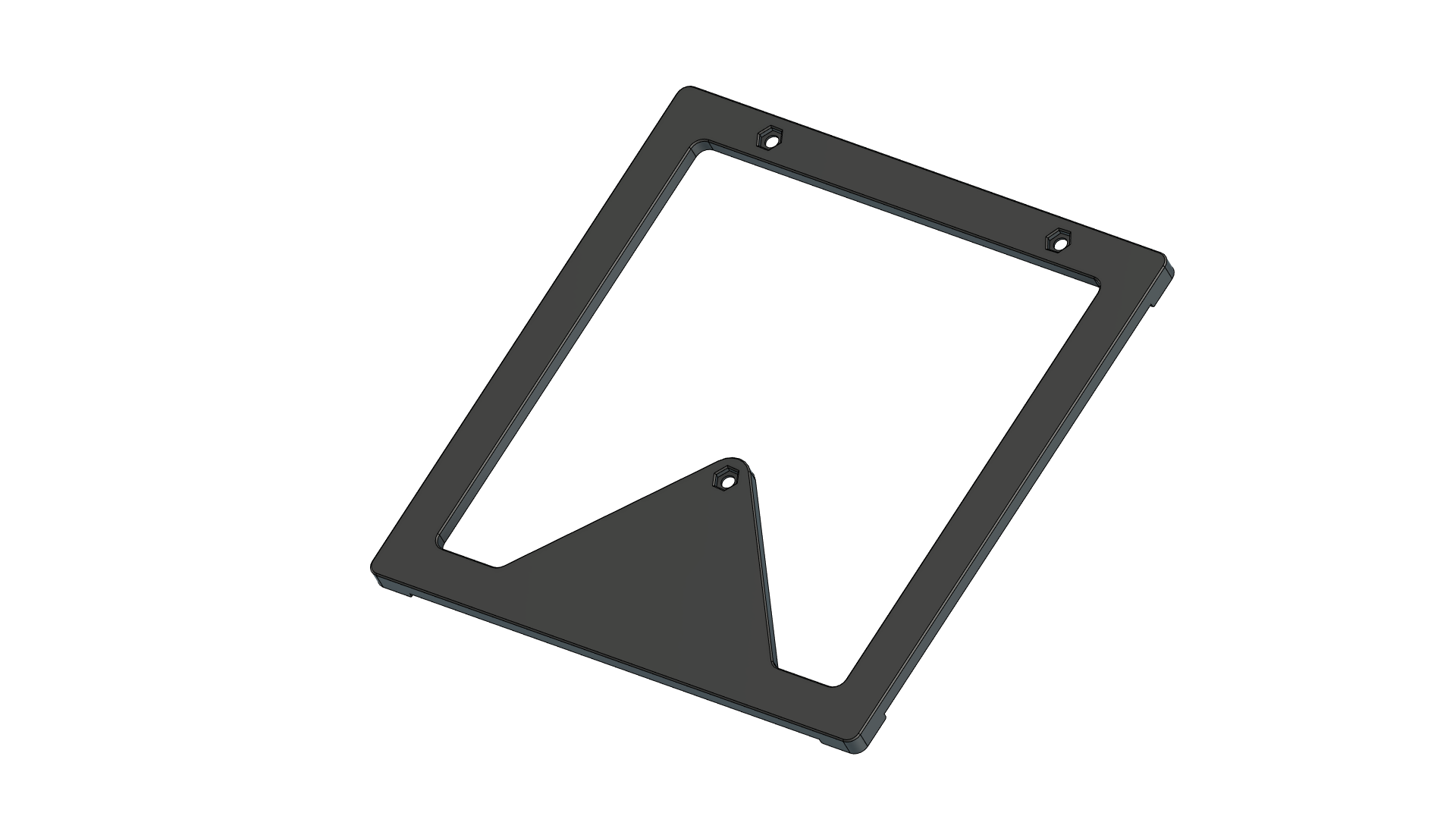 Rook [2020] Glass Bed Frame Countersunk 180x180 by DZa | Download free ...