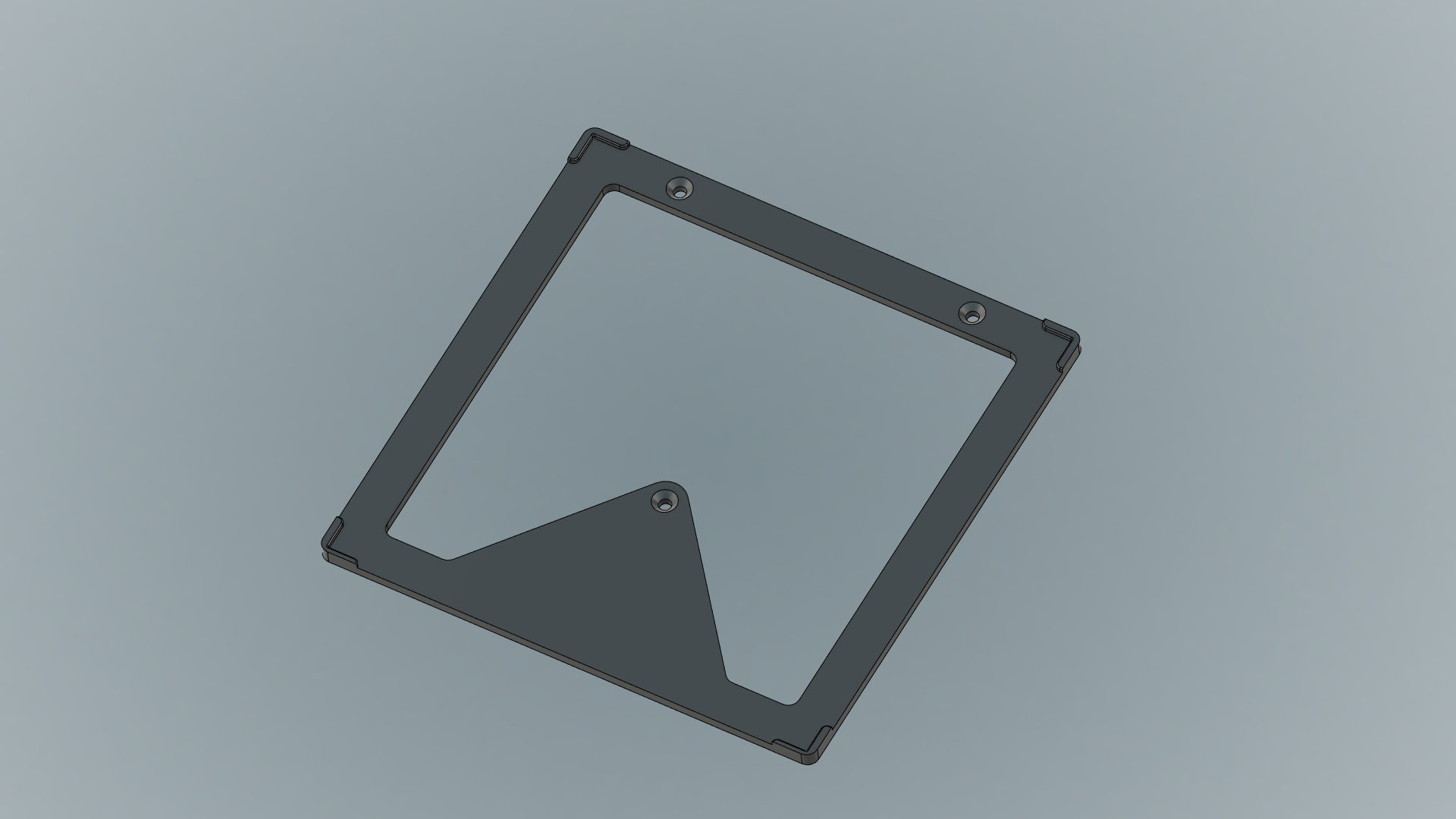 Rook [2020] Glass Bed Frame Countersunk 180x180 by DZa | Download free ...