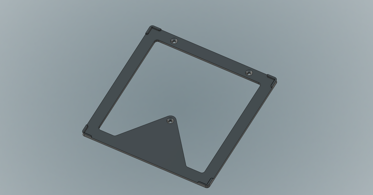 Rook [2020] Glass Bed Frame Countersunk 180x180 by DZa | Download free ...