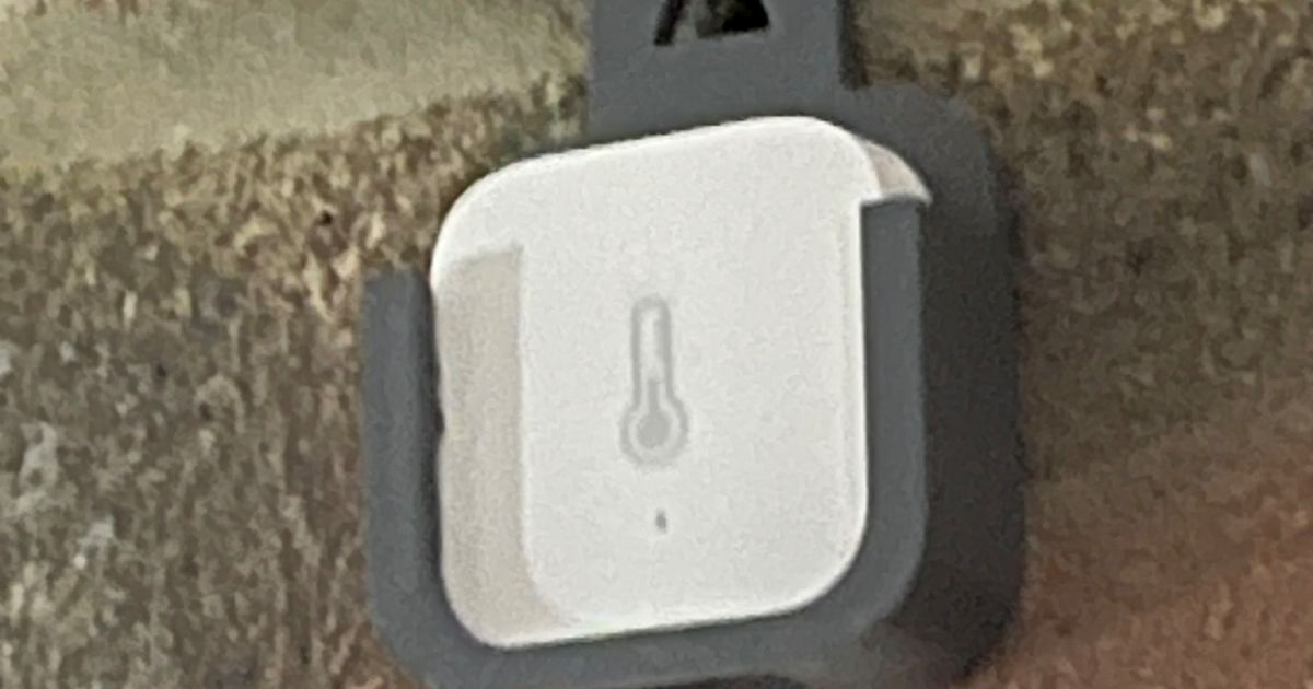 (Aqara) Temperature/Humidity Sensor Wall Hanger by iankb | Download ...