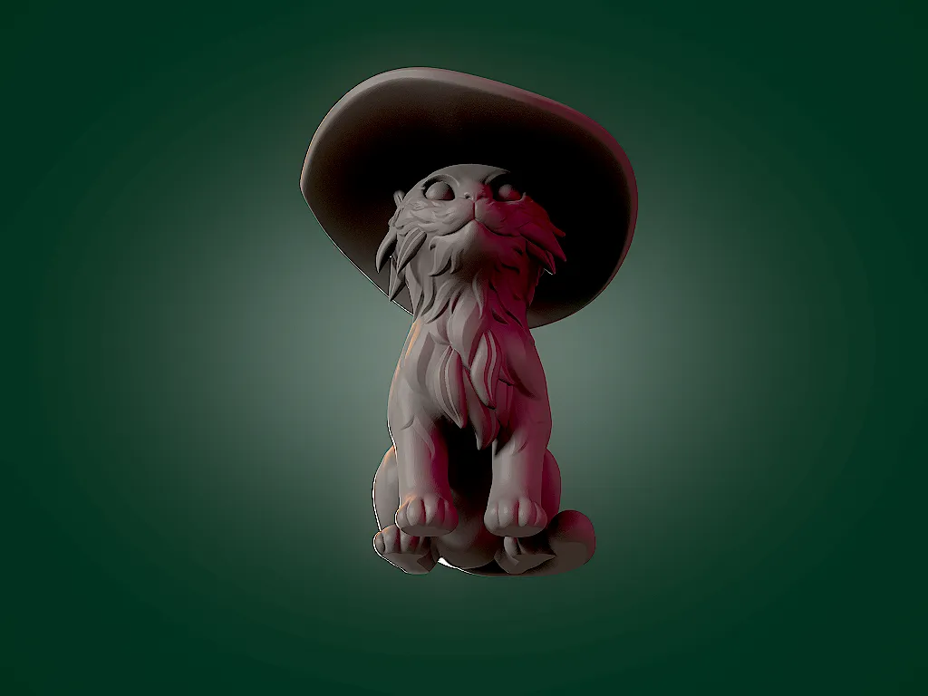 Magic Kitten by miniShev | Download free STL model | Printables.com
