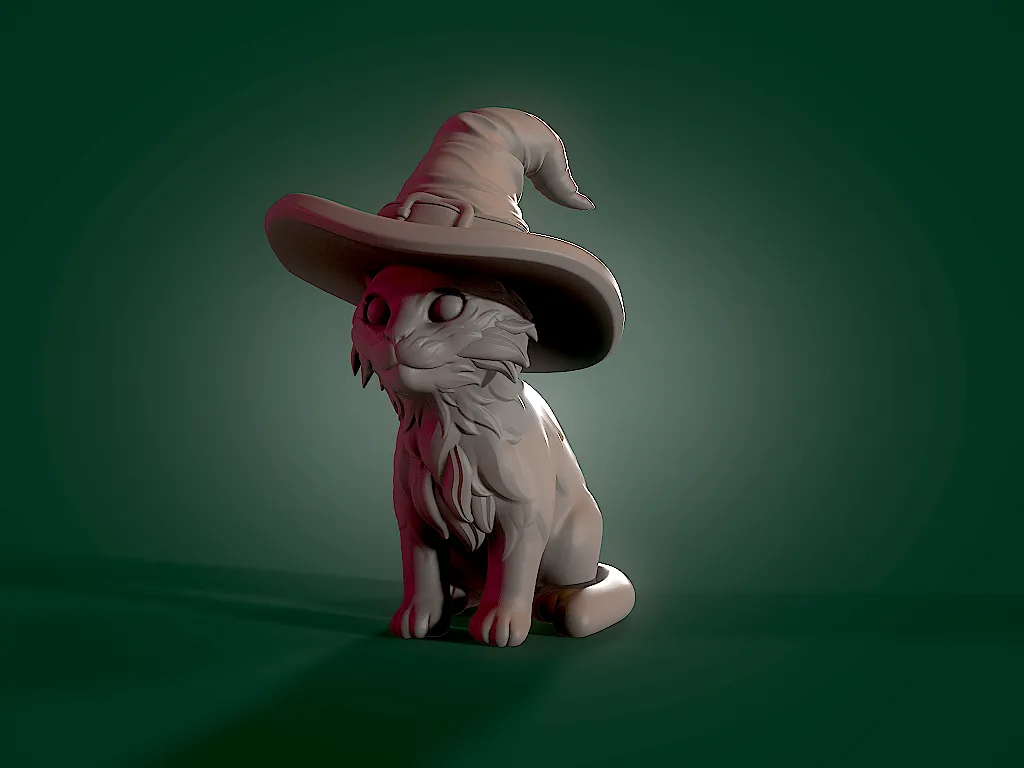 Magic Kitten by miniShev | Download free STL model | Printables.com