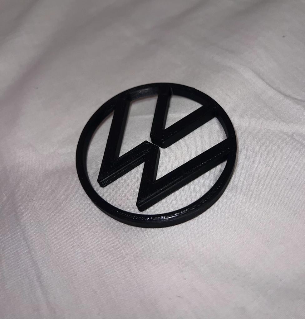 Logo Volkswagen by Lorenzo Giacopuzzi | Download free STL model ...