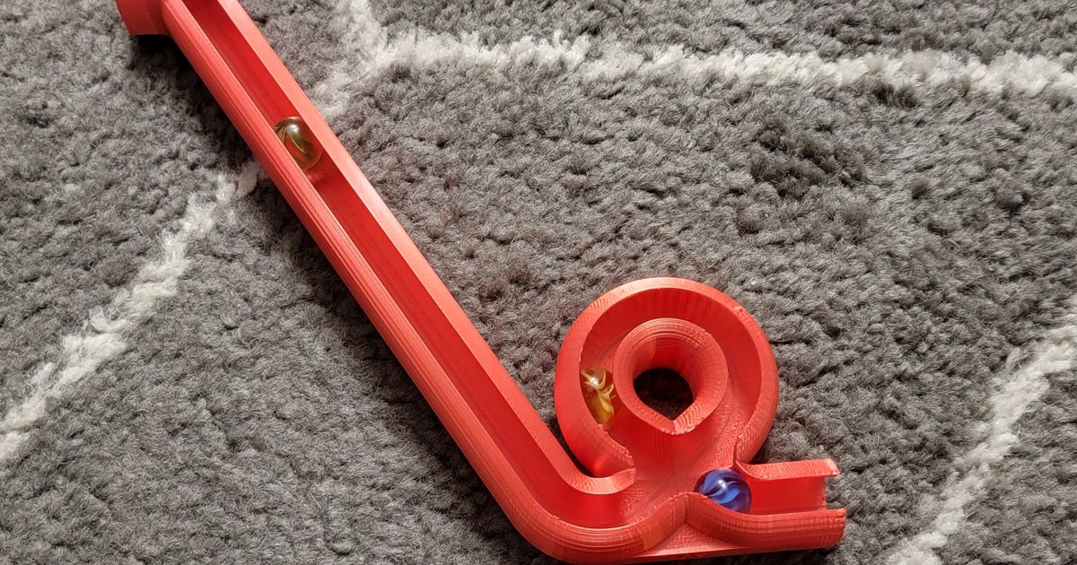 Magnetic Marble Run: Single Plane Loop-de-Loop by TotallyRidiculous ...