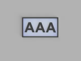 AAA sign for stackable battery beer crate by Flo Thomas | Download free ...