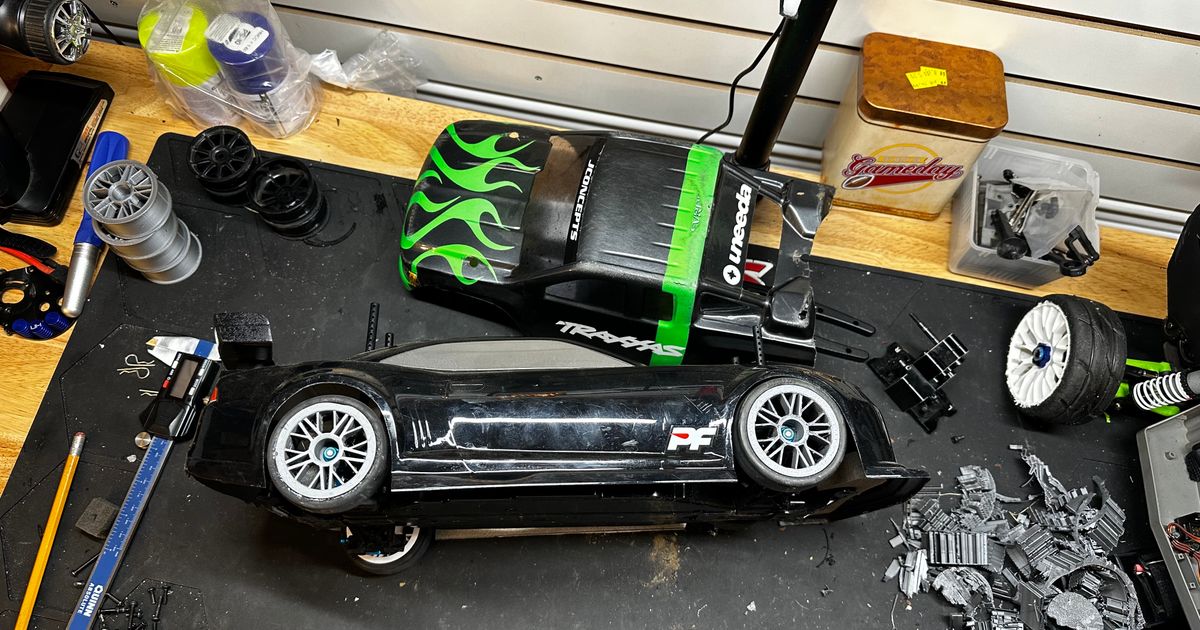 R/C Touring Car Wheels (GM Corvette Snowflake ZR1) by Eric Brickman ...