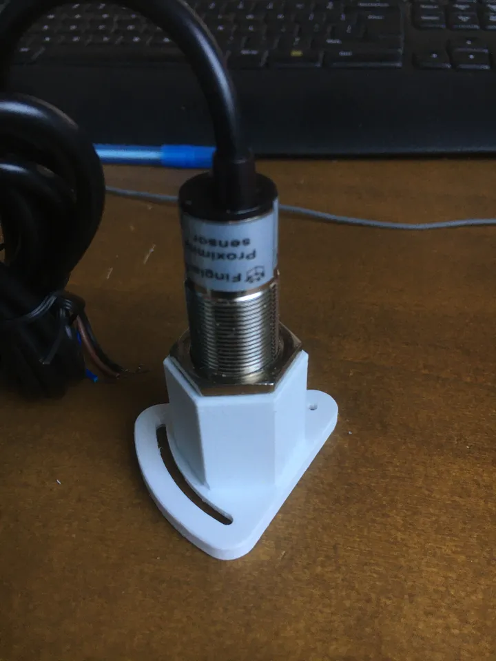 Water meter inductive sensor bracket by Erik | Download free STL model ...