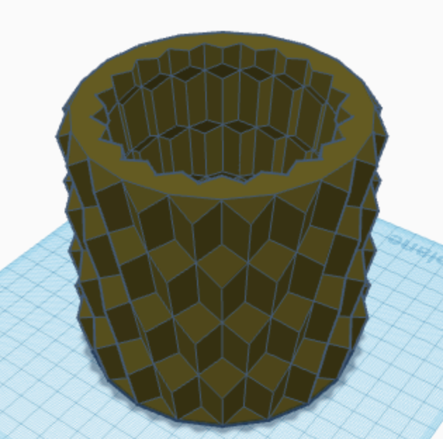 low poly plant pot by cyrus | Download free STL model | Printables.com