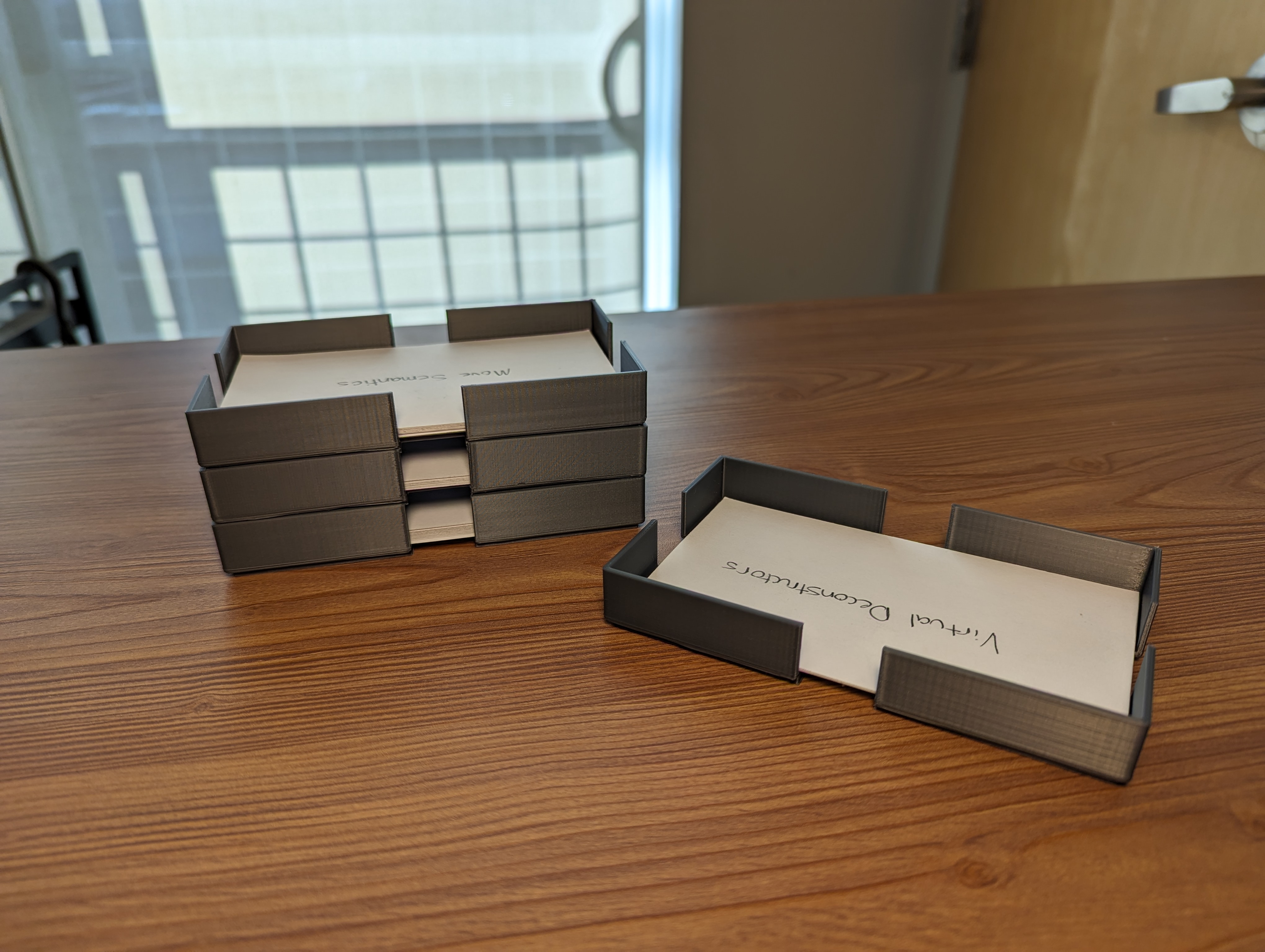 Stacking Index Card Organizer Boxes for 3x5 in. Cards by Jack D ...