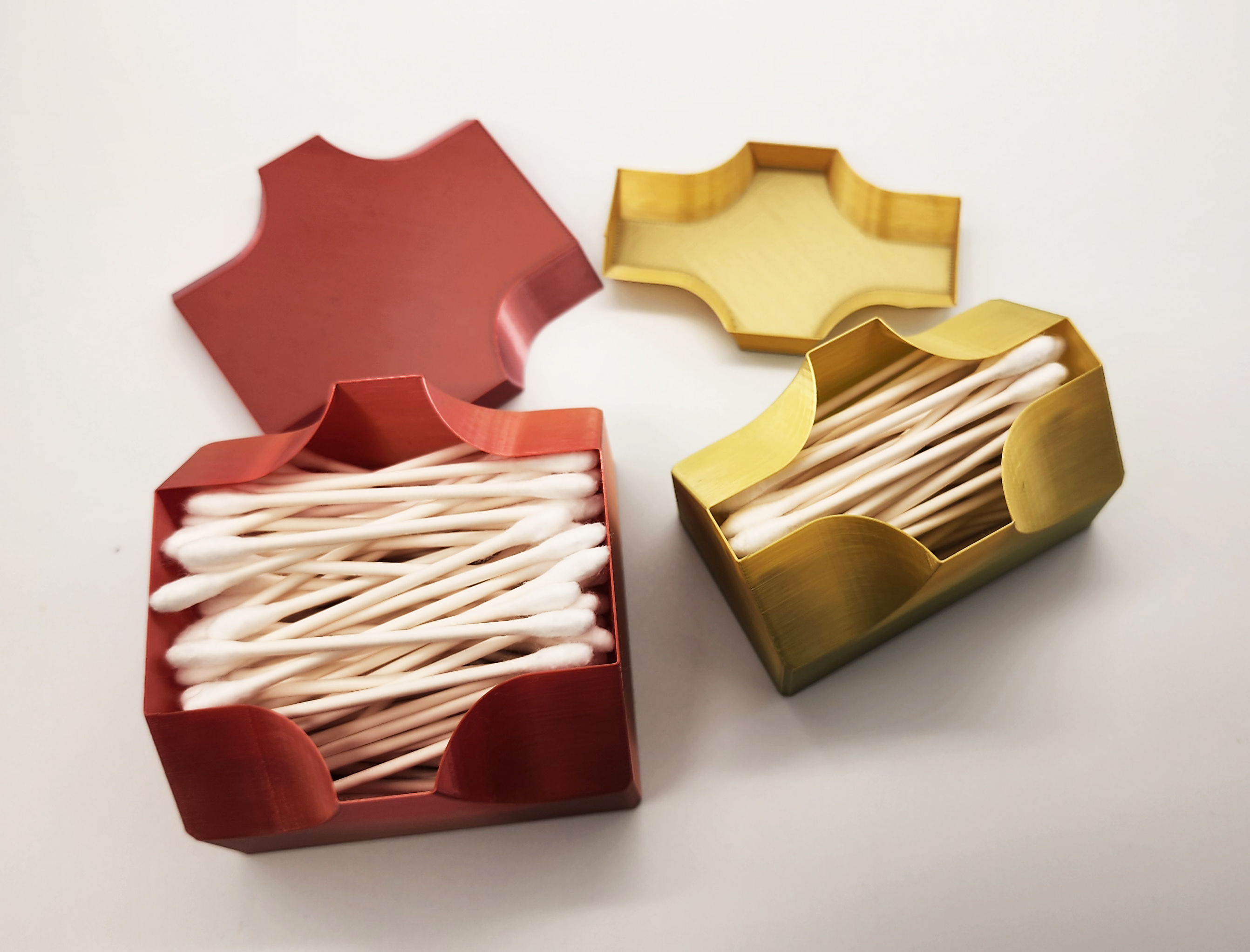 Vase Mode Q-Tip Boxes by Triple G Workshop | Download free STL model ...