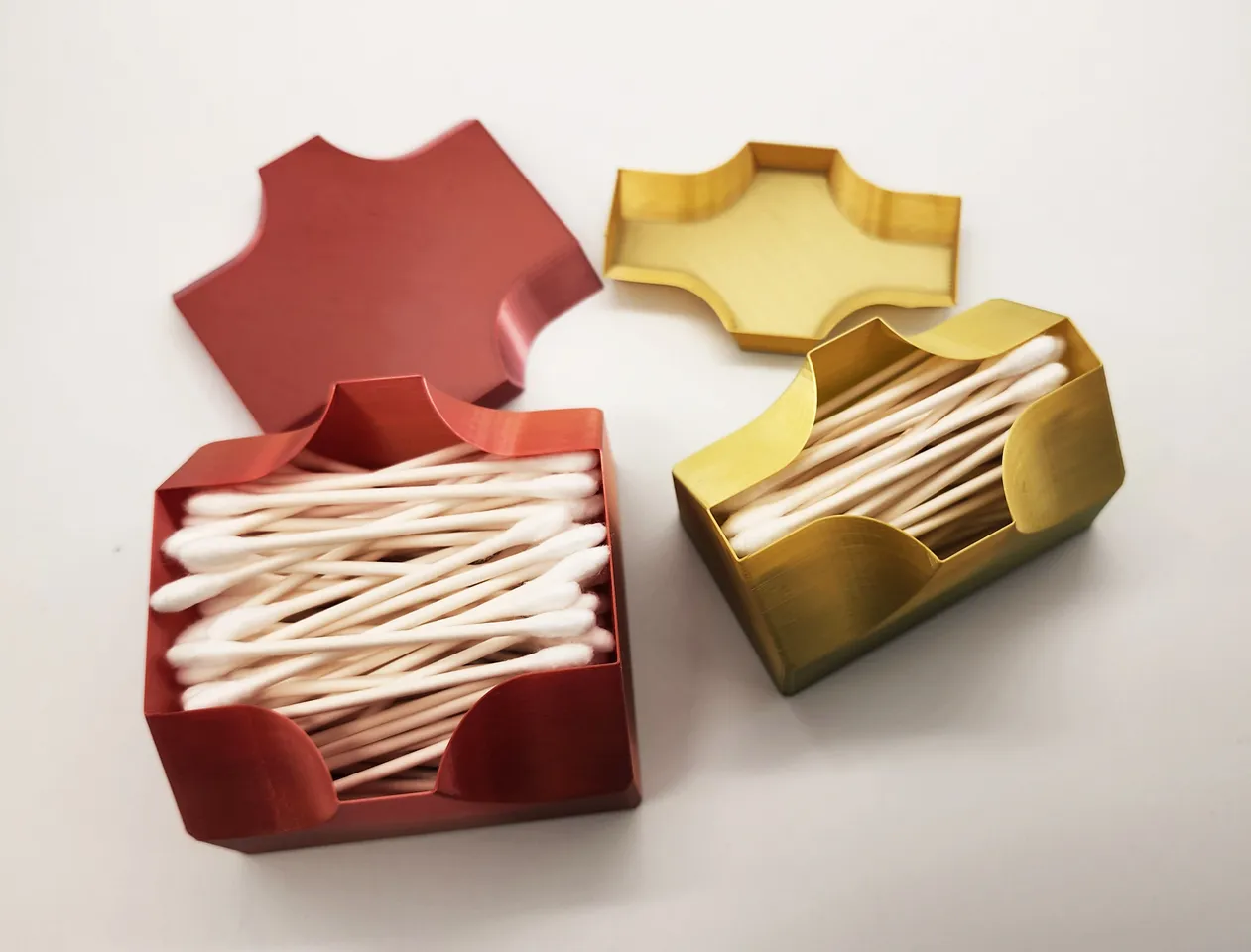 Vase Mode Q-Tip Boxes by Triple G Workshop | Download free STL model | Printables.com