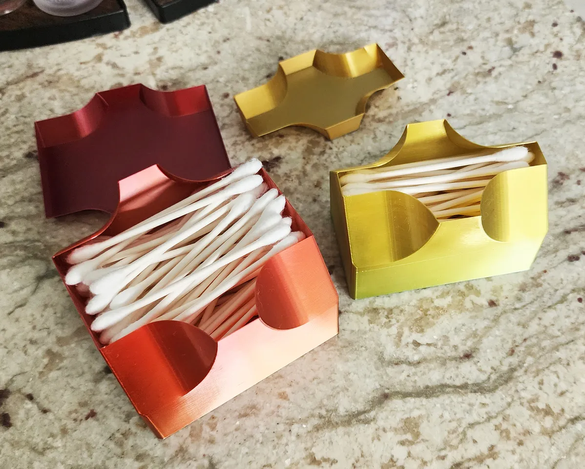 Vase Mode Q-Tip Boxes by Triple G Workshop | Download free STL model ...