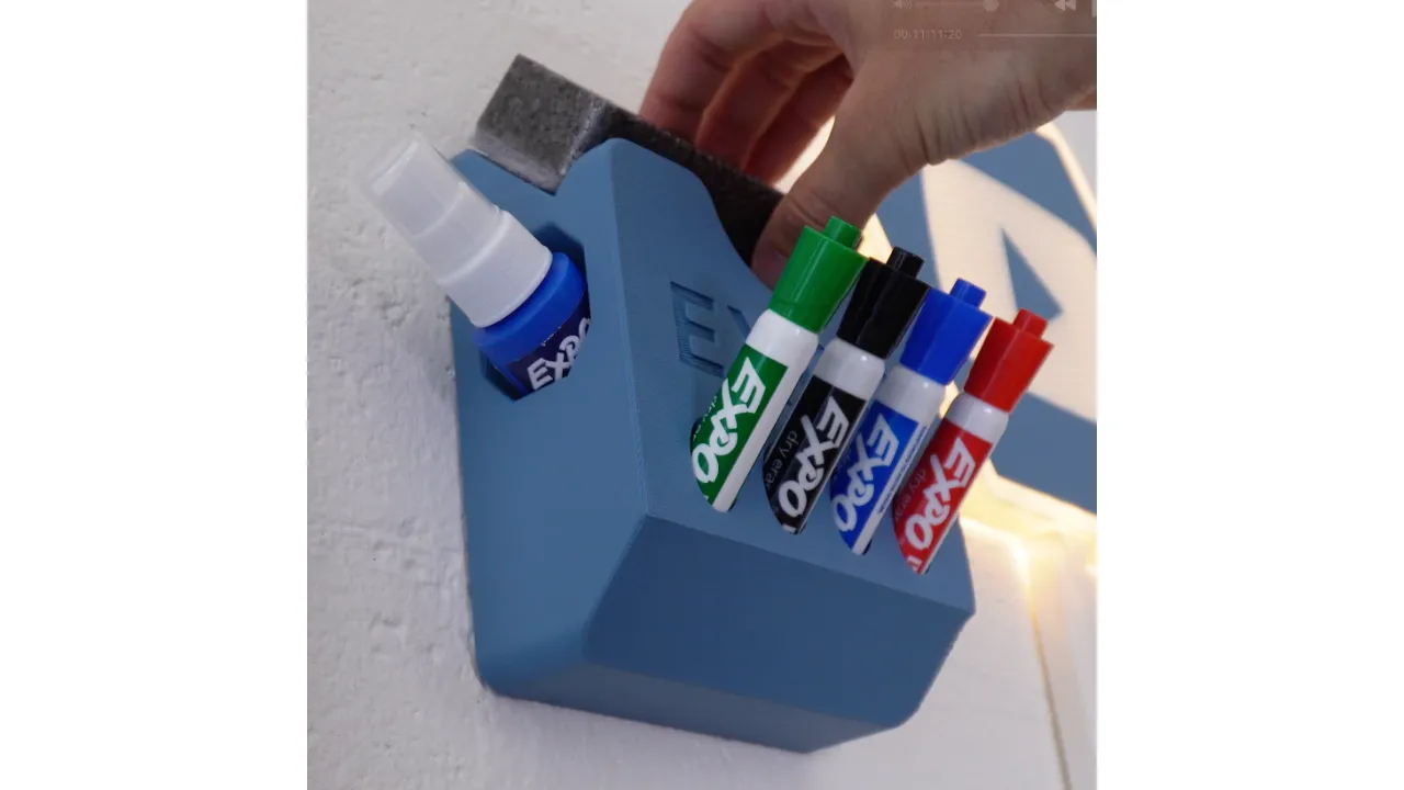 Back to School: Expo Marker Holder for Classrooms by 3D Sourcerer ...