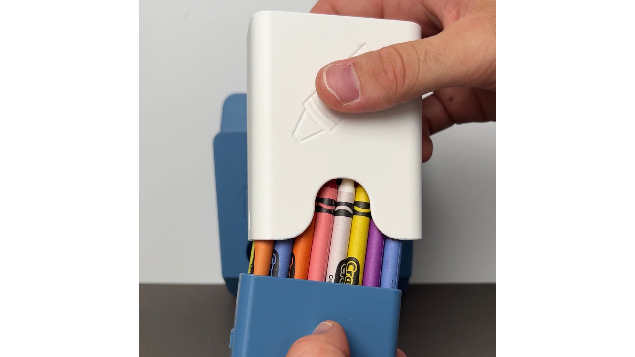 Back to School: Crayon Case for 24 Pack of Crayons by 3D Sourcerer ...