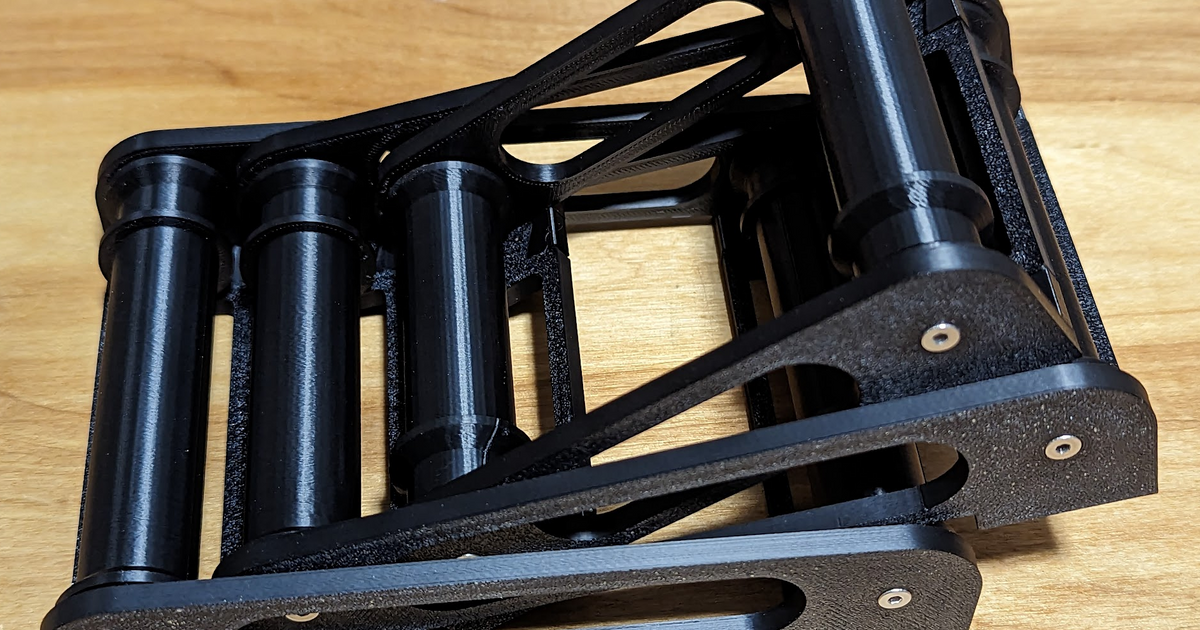Parametric Filament Roller by mcdanlj | Download free STL model ...
