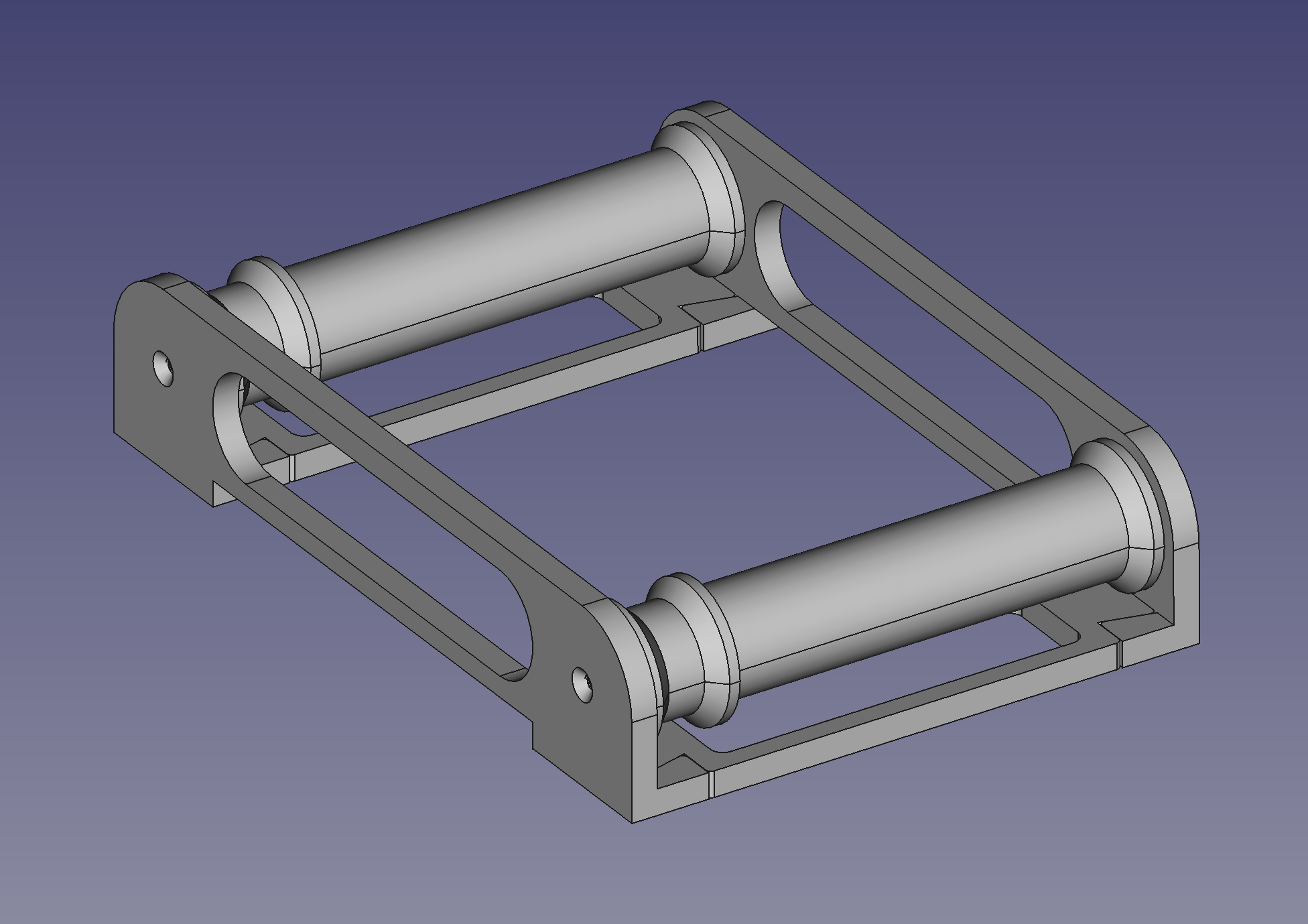 Parametric Filament Roller by mcdanlj | Download free STL model ...