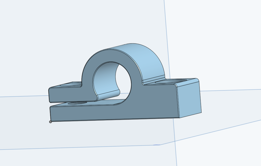 12mm Linear Rod Mounting Block Low Profile by Naturally_Automated ...