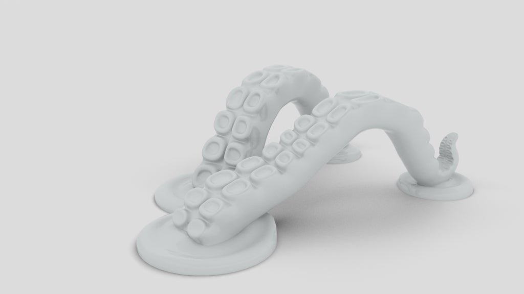 Octopus Tablet Stand Version Two by notcolin | Download free STL model ...