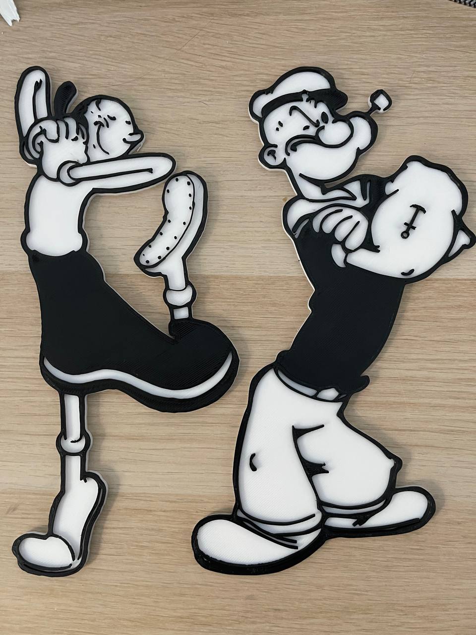 Popeye / Olivia by Gannon | Download free STL model | Printables.com