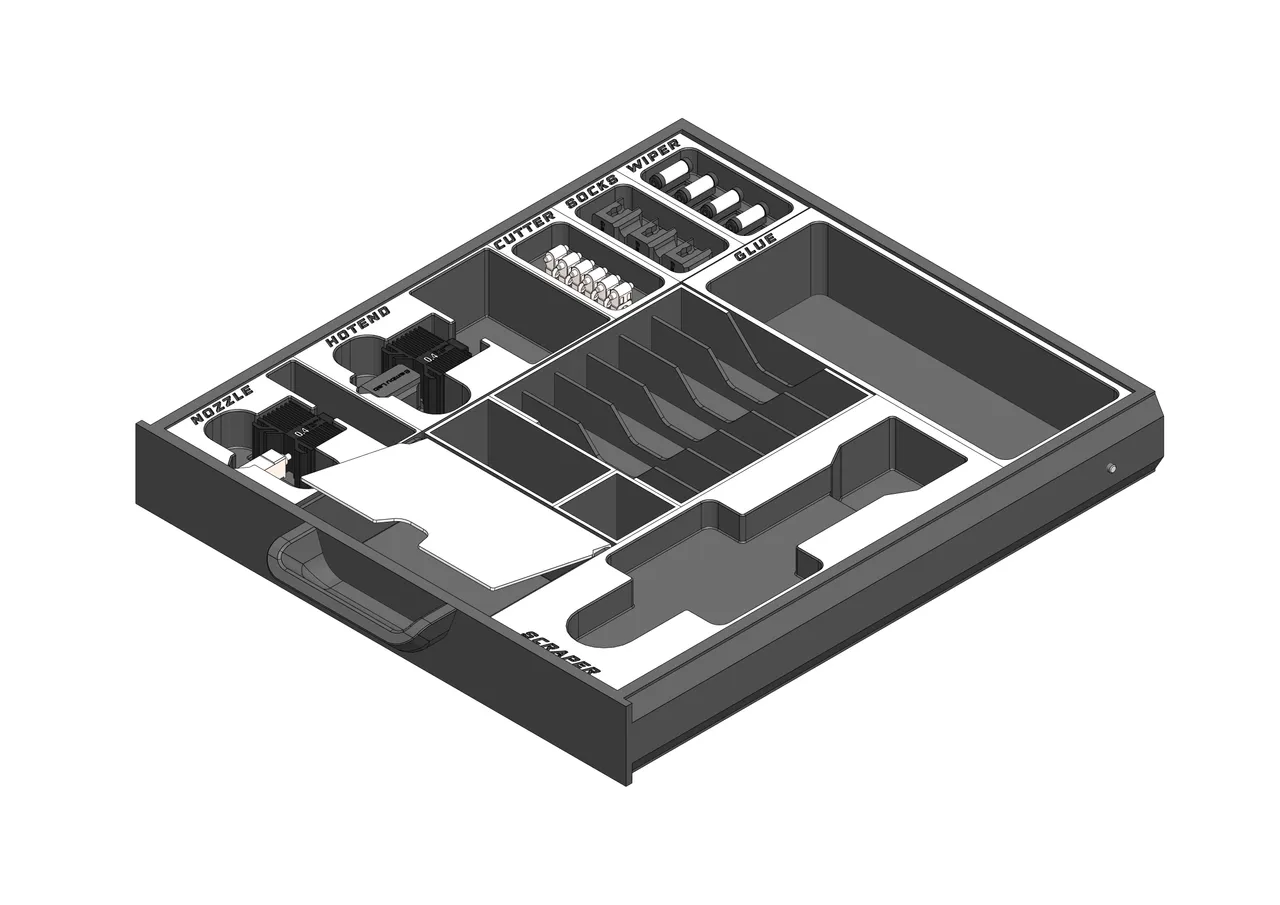 [BaBo] drawer modul 30 by Willi | Download free STL model | Printables.com