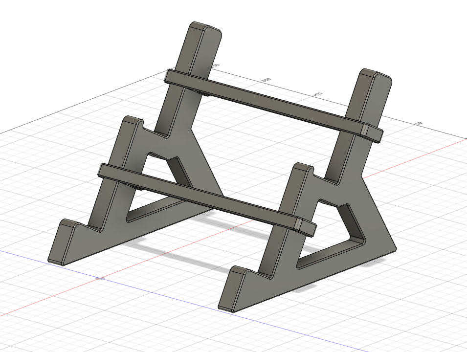 2 Layer Mechanical Keyboard Display Stand by soda22 | Download free STL ...