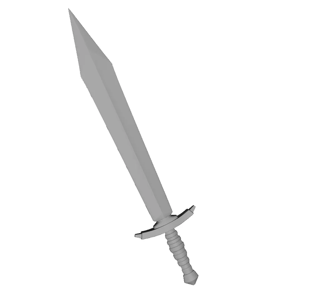 Medieval Sword by thispatrik3d | Download free STL model | Printables.com