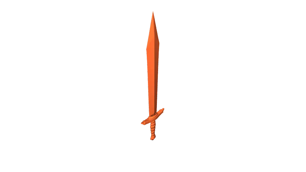 Medieval Sword by thispatrik3d | Download free STL model | Printables.com