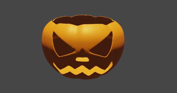 EVIL PUMPKIN SHADE by Mels 3D LABS | Download free STL model ...